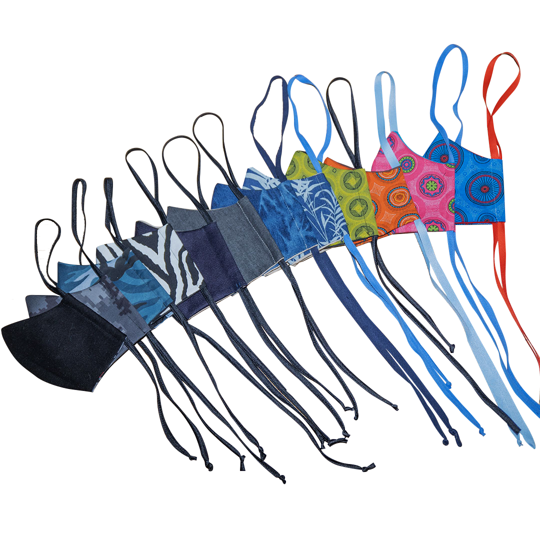 Reusable Face Masks and Plastic Shields – Kheper Athleisure